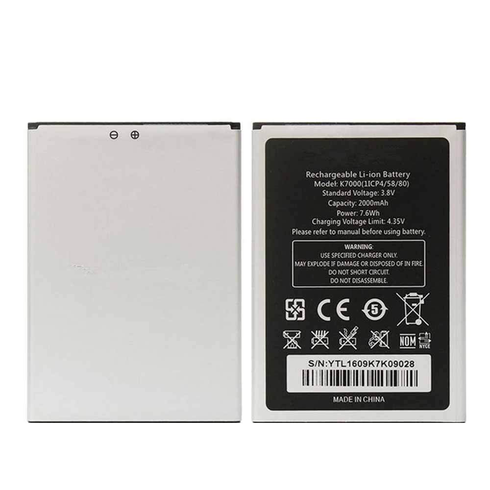 高品質のK7000交換バッテリー対応Oukitel G12 P7 6.8Wh/2000mAhバッテリ 送料無料: Jpdenchi.com|高 ...